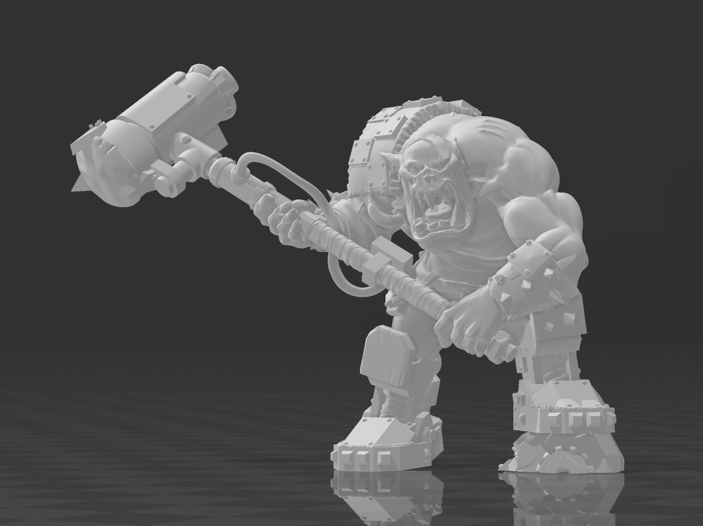 Free STL file Brute Scrapper Smash Chief・3D printing idea to download・Cults