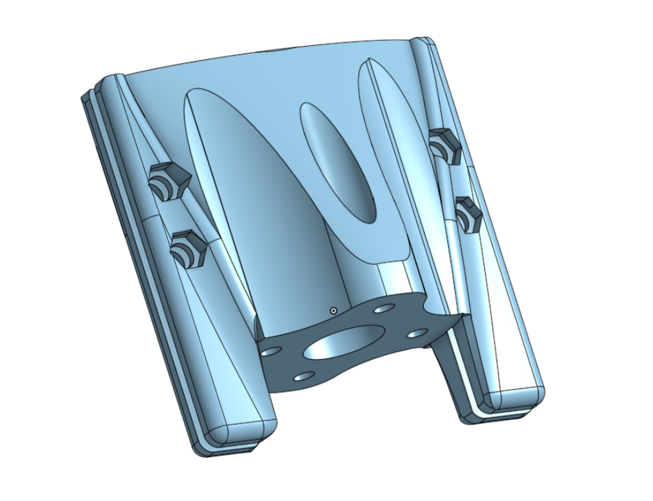 Free STL file the sexy Mini Drak Motor mount for BA28XX motors・3D ...