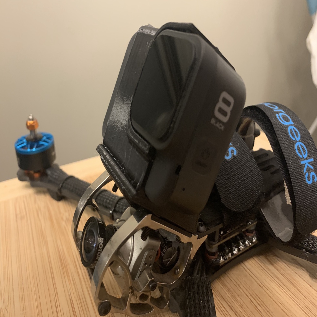 Free 3D file GoPro Hero 8 mount for Armattan Rooster and Chameleon Ti ...