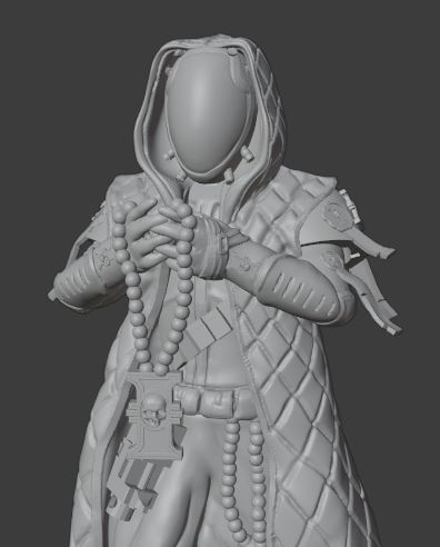 STL file Psychic Inquisitor・3D printable model to download・Cults