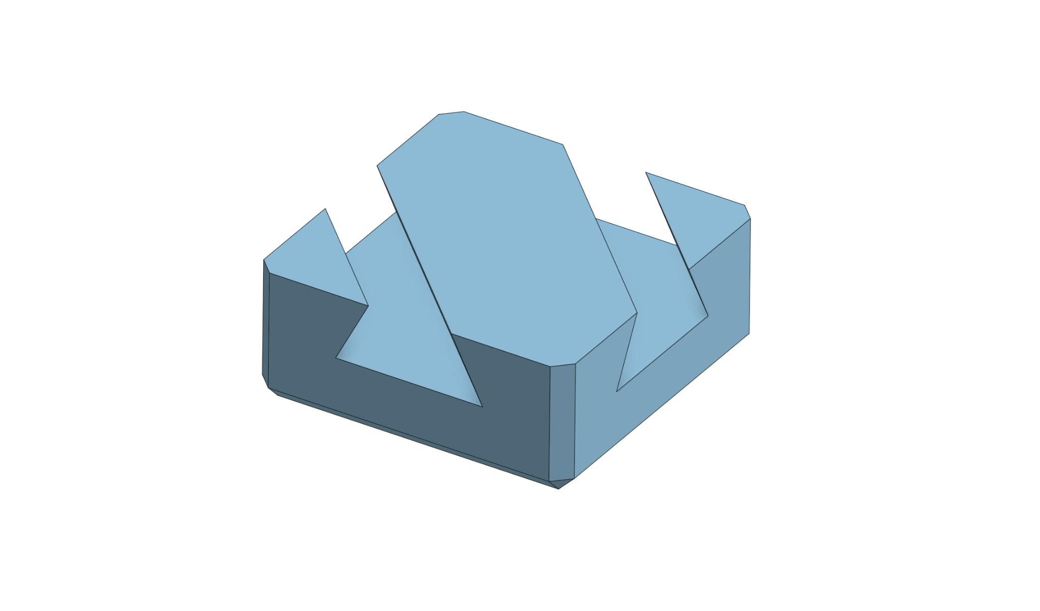 STL file Impossible puzzle block・3D print design to download・Cults