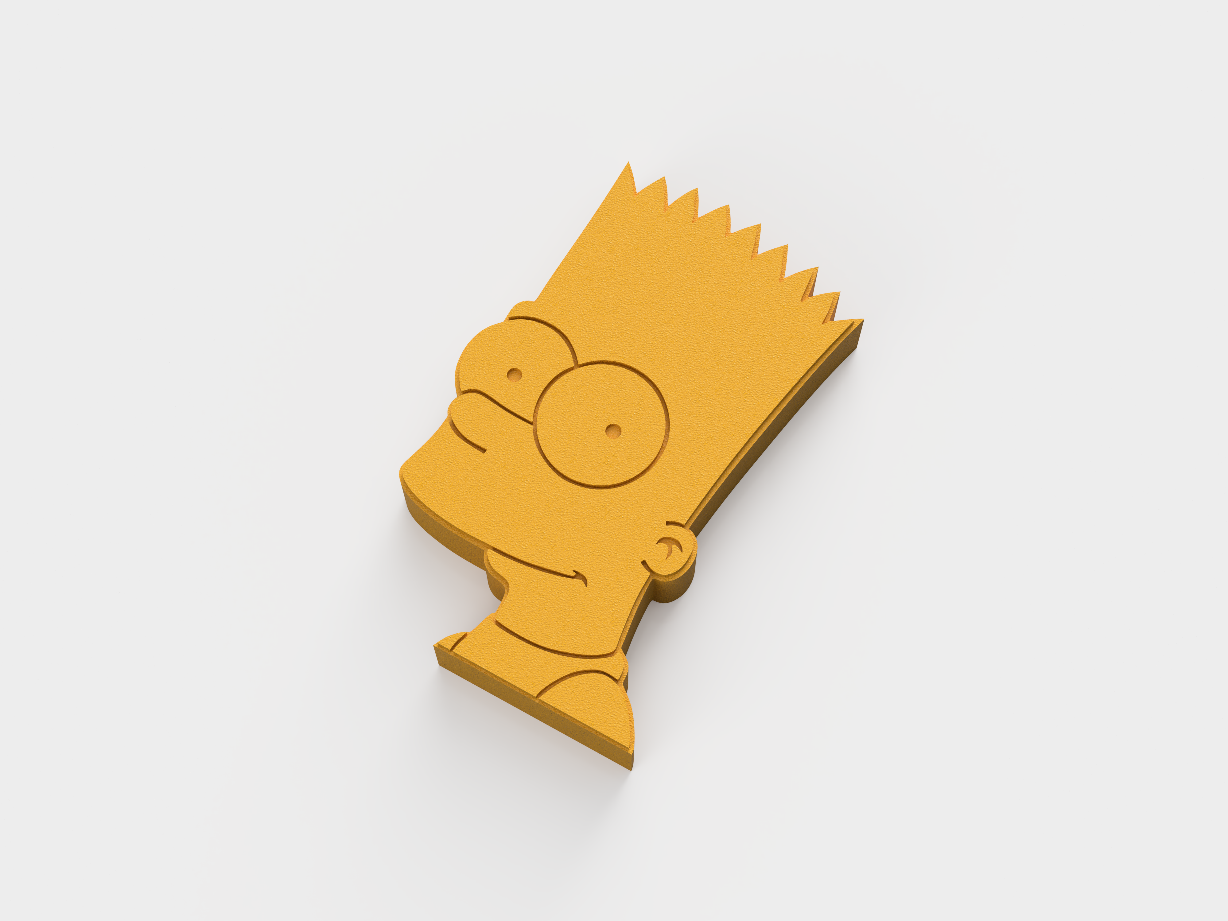 STL file Bart SIMPSON BATH BOMB MOULD・3D printable model to download・Cults
