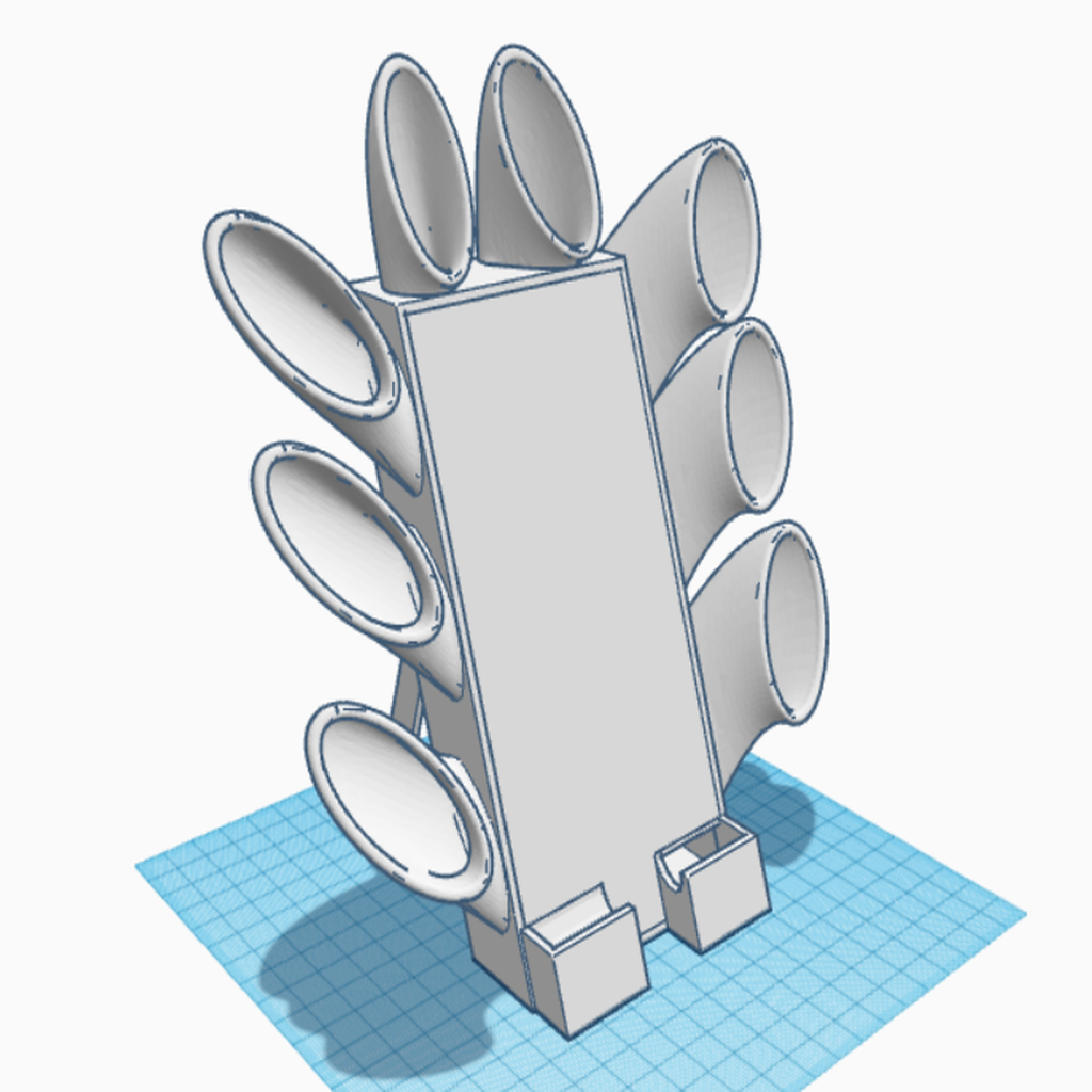 Free STL file iPhone stand with groove speaker・Template to download and ...