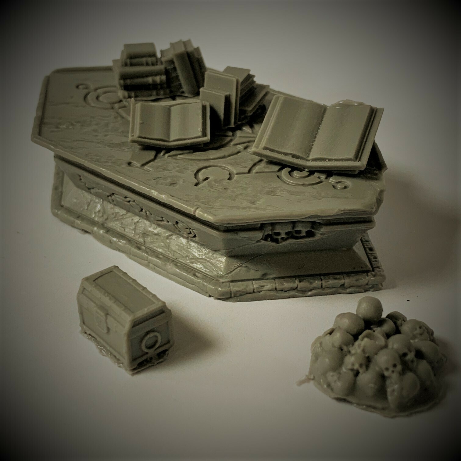 3D file Necromancer Arcane Table set x3 dungeon terrain 🧙・3D printer ...