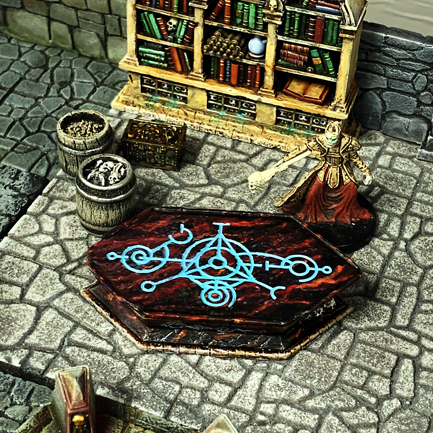 3D file Necromancer Arcane Table set x3 dungeon terrain 🧙・3D printer ...