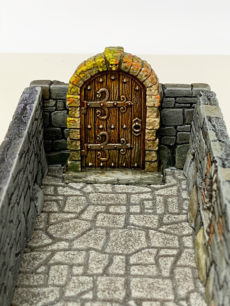 3D file Dungeon Door - double sided fixed - dungeon terrain・Model to ...