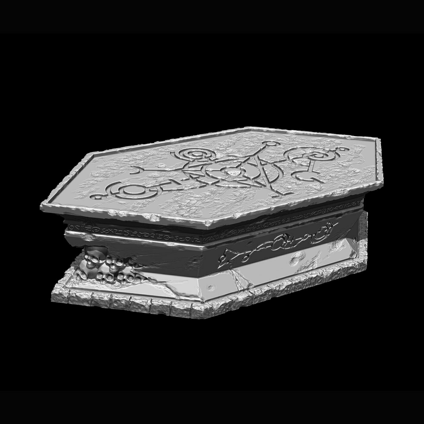 3D file Necromancer Arcane Table set x3 dungeon terrain 🧙・3D printer ...