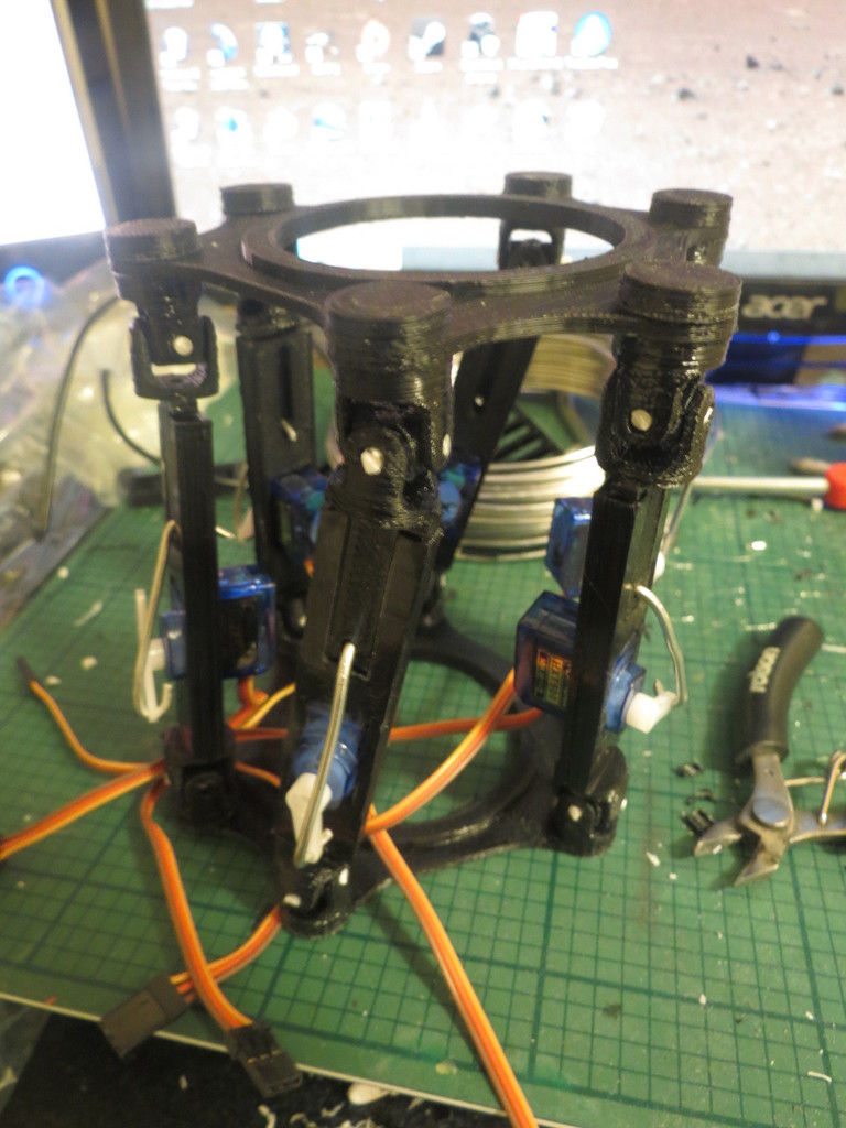 Free 3D file Stewart Platform・Model to download and 3D print・Cults