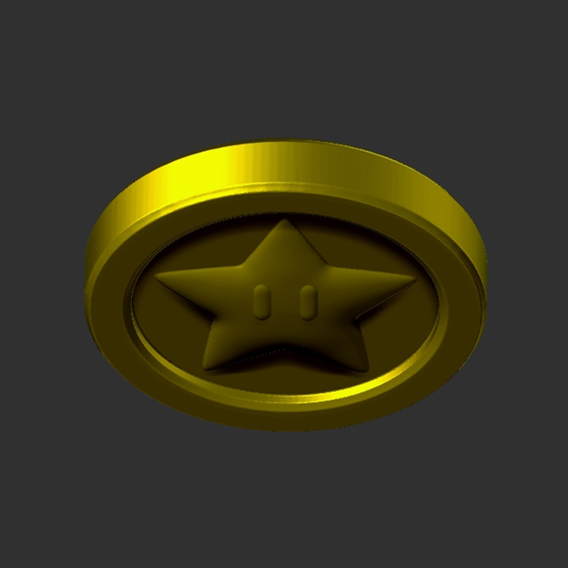 STL file Coin Star 🪙・Model to download and 3D print・Cults