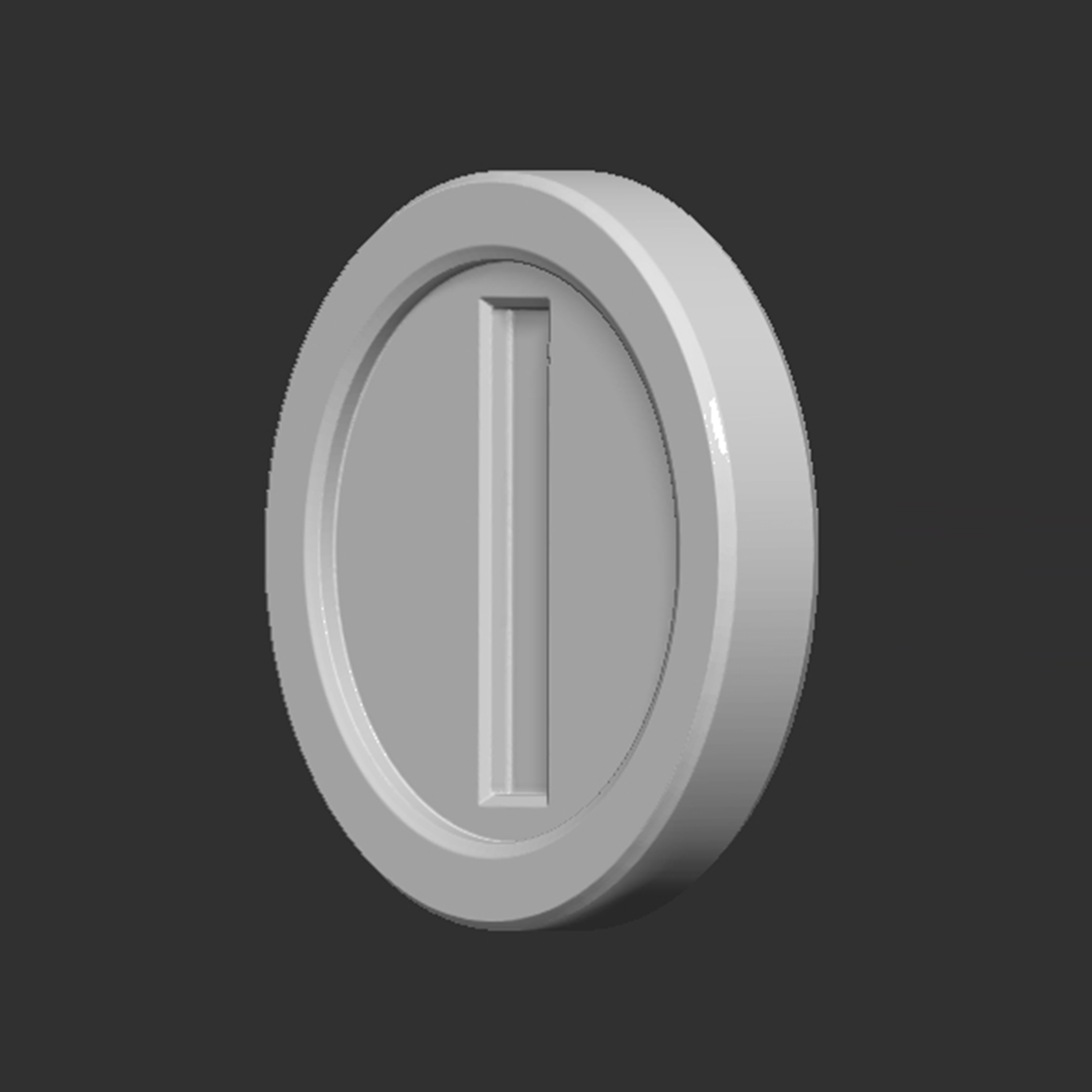 STL file Coin Mario・3D printing idea to download・Cults