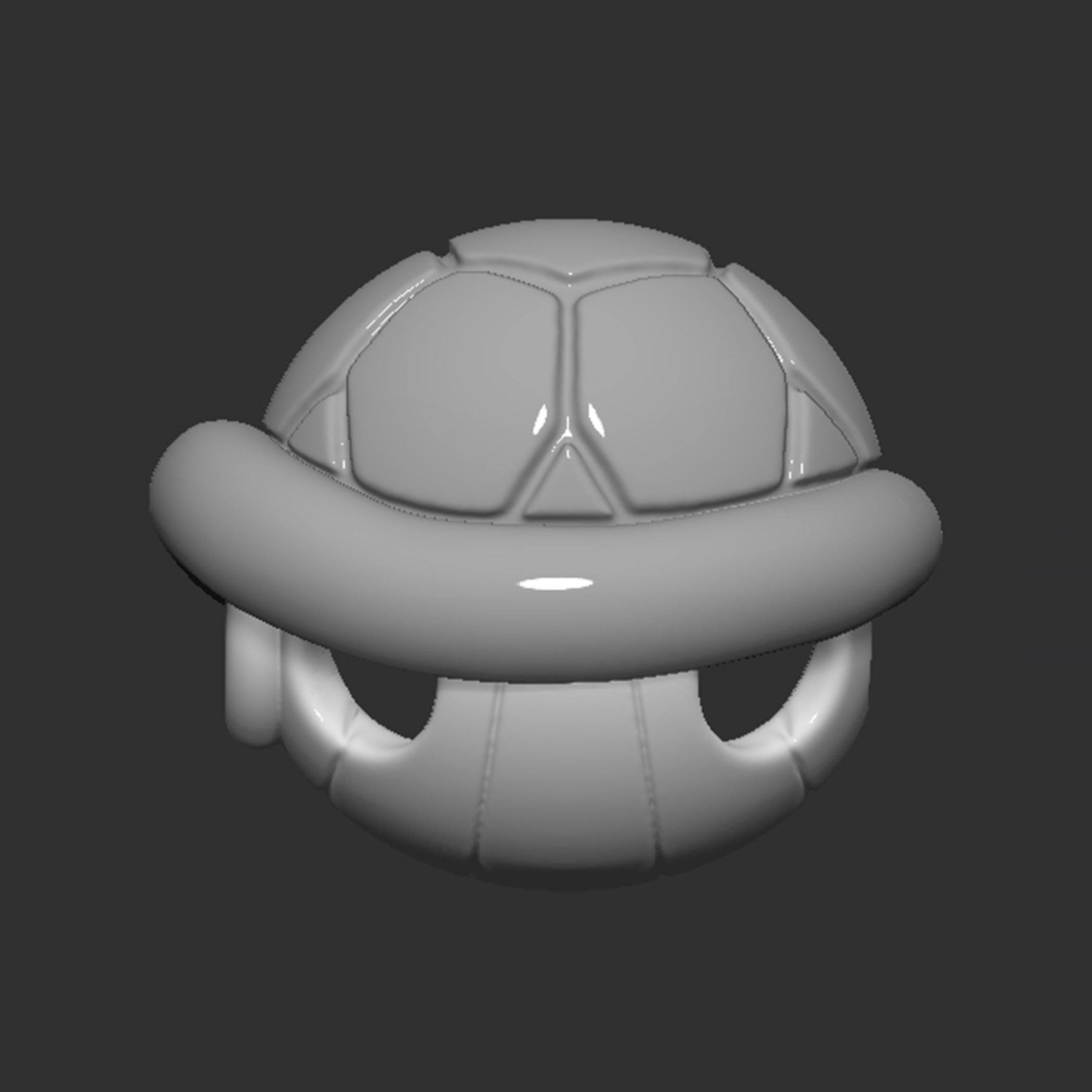 Fichier STL Mario Turtle Shell Koopa Troopa 🐢・Modèle pour imprimante 3D ...