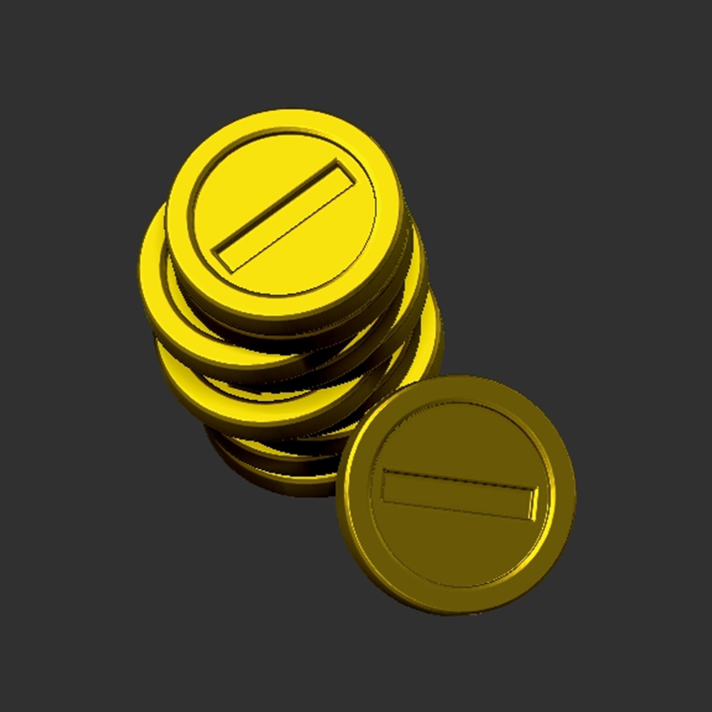 STL file Mario Messy Coins・3D printable model to download・Cults