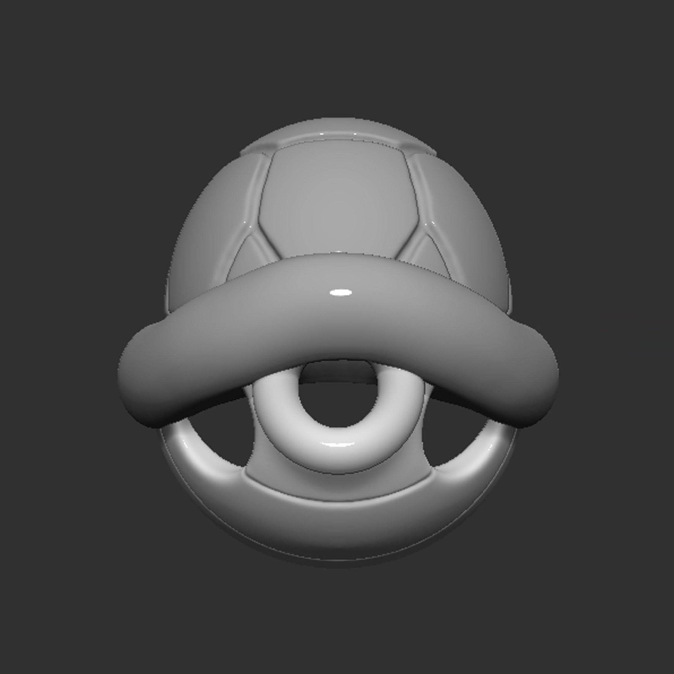 Fichier STL Mario Turtle Shell Koopa Troopa 🐢・Modèle pour imprimante 3D ...