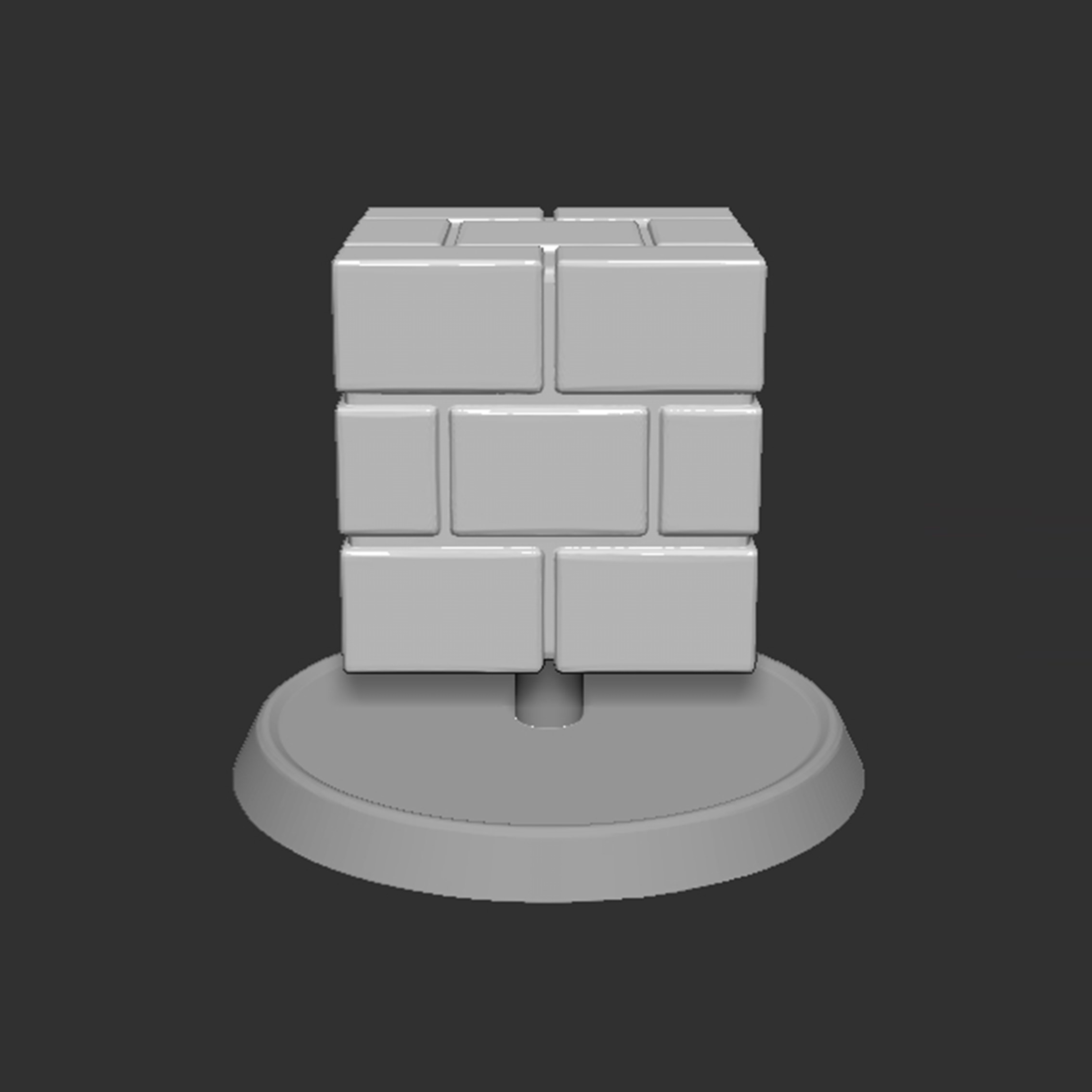 STL file Mario Brick Block Based・Design to download and 3D print・Cults