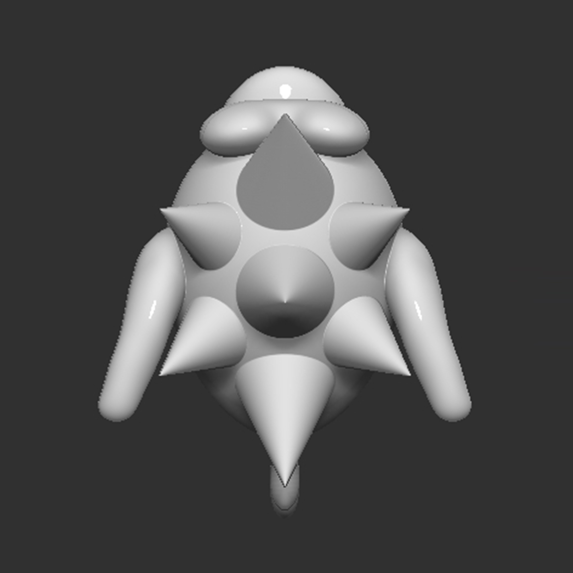 Archivo STL Mario Spiny Cheep Cheep Fish・Modelo para descargar y ...