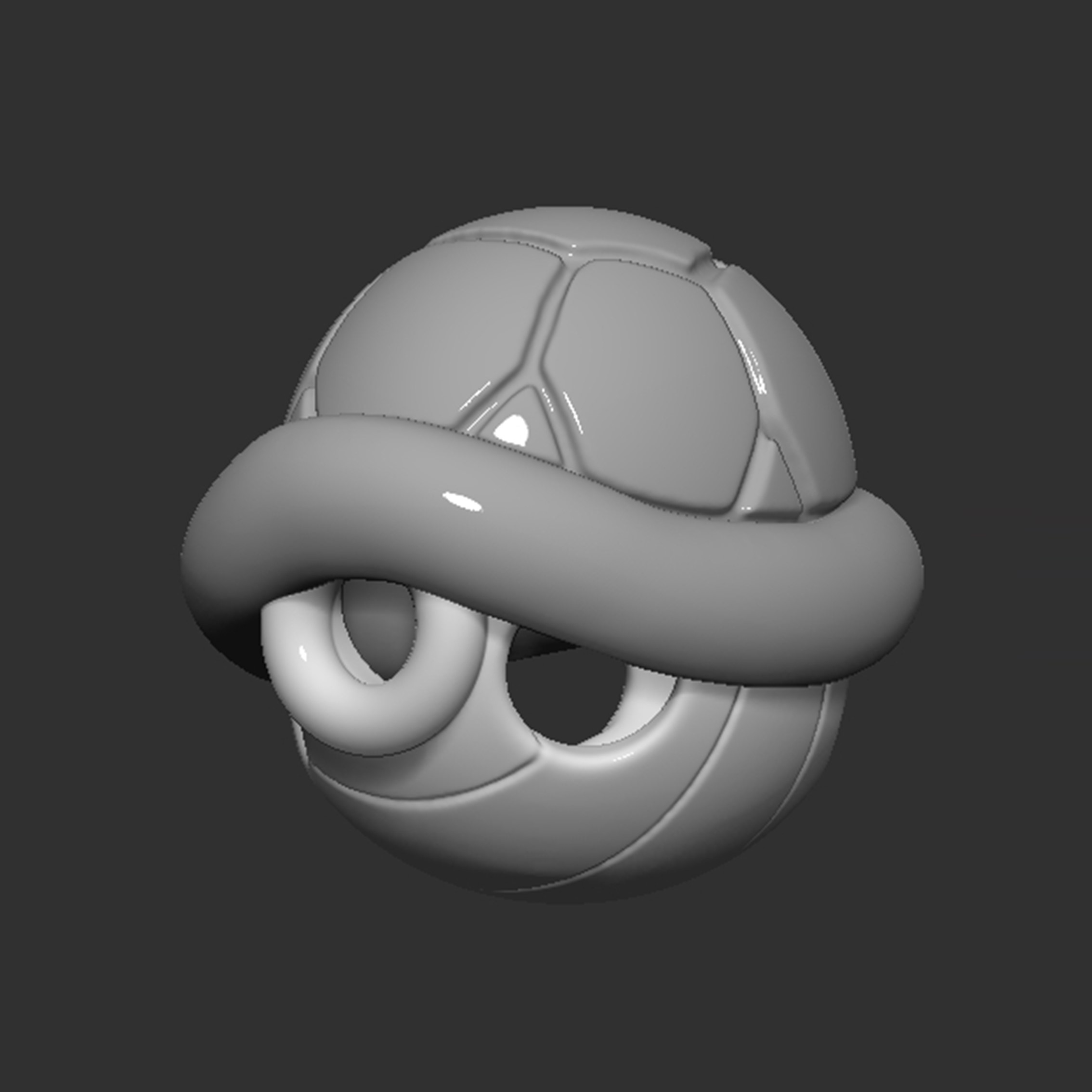 Fichier STL Mario Turtle Shell Koopa Troopa 🐢・Modèle pour imprimante 3D ...