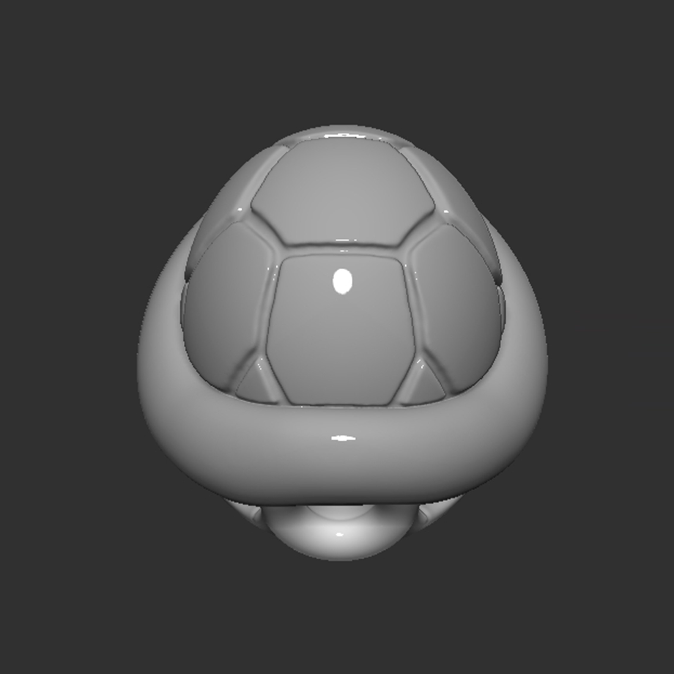 Fichier STL Mario Turtle Shell Koopa Troopa 🐢・Modèle pour imprimante 3D ...