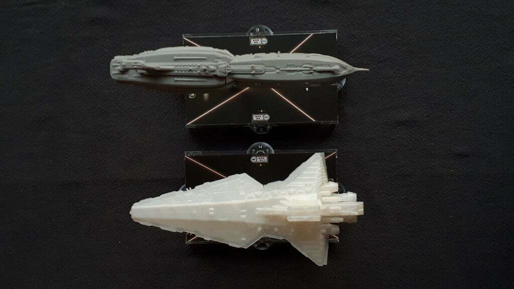 Free OBJ file Providence-class carrier/destroyer higher detail (Armada ...
