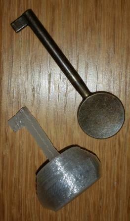 Free 3D file Spare Key; Spare Key, Knob・3D printing model to download・Cults