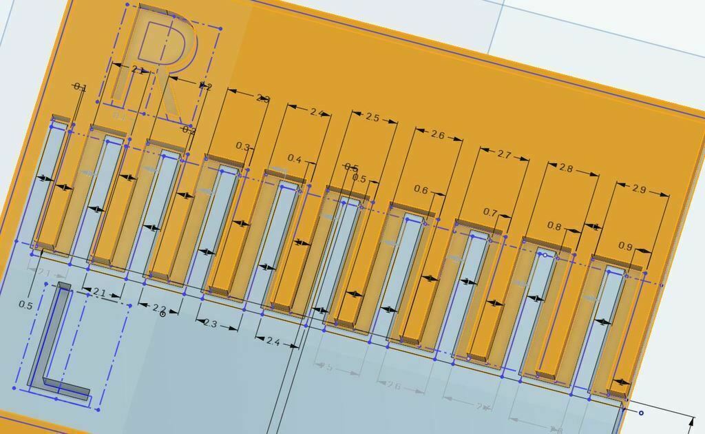Free STL file Dual nozzle alignment pattern 🔧・3D printable model to ...