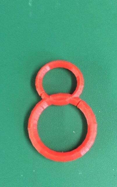 Free STL file Figure 8 split ring・3D printable object to download・Cults