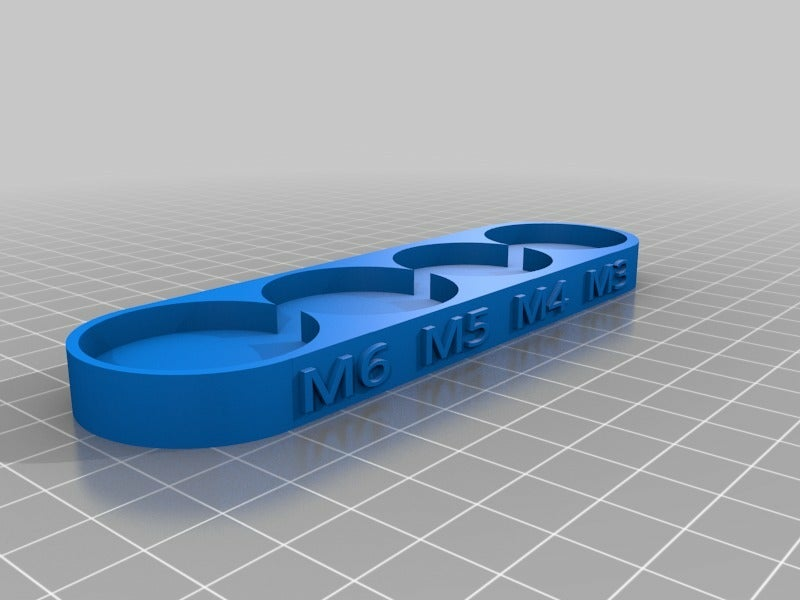 Free STL file Metric Tap guides and base・Object to download and to 3D ...