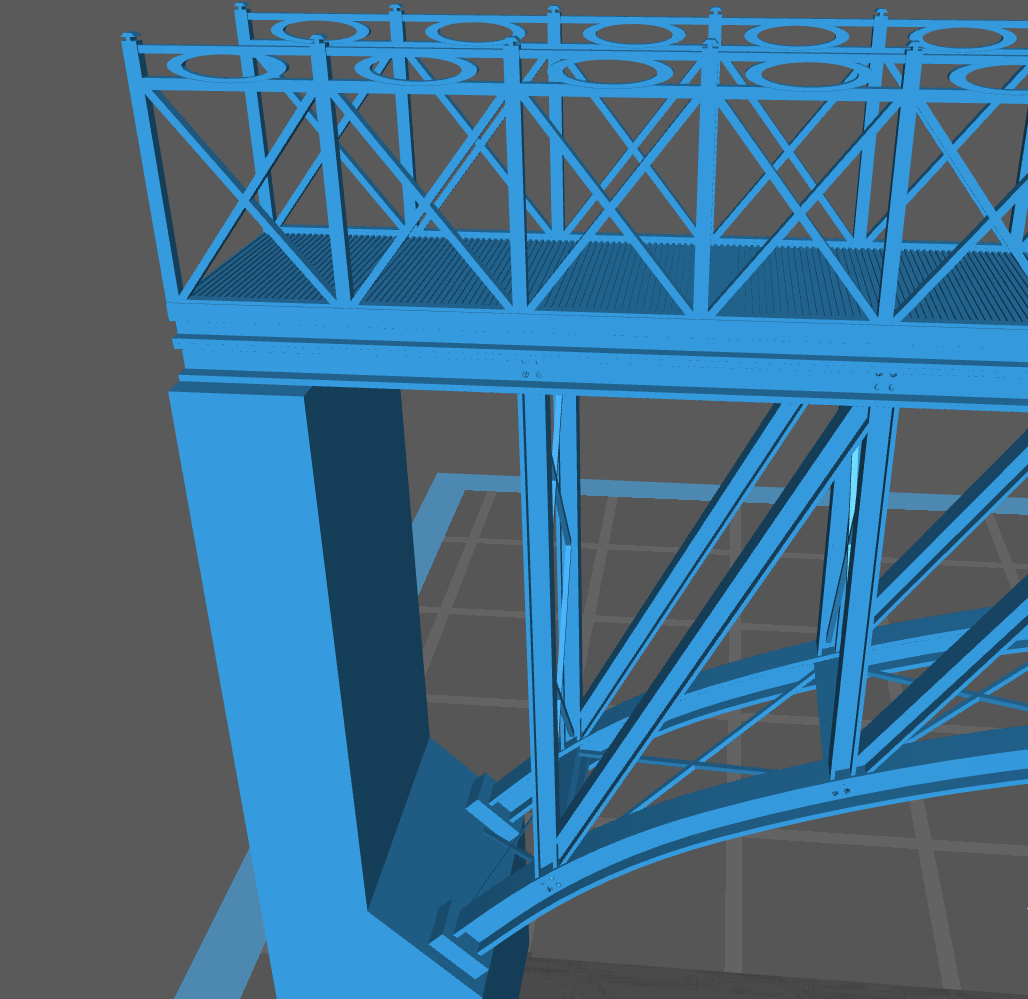 STL file Bridge - Footbridge・3D print object to download・Cults