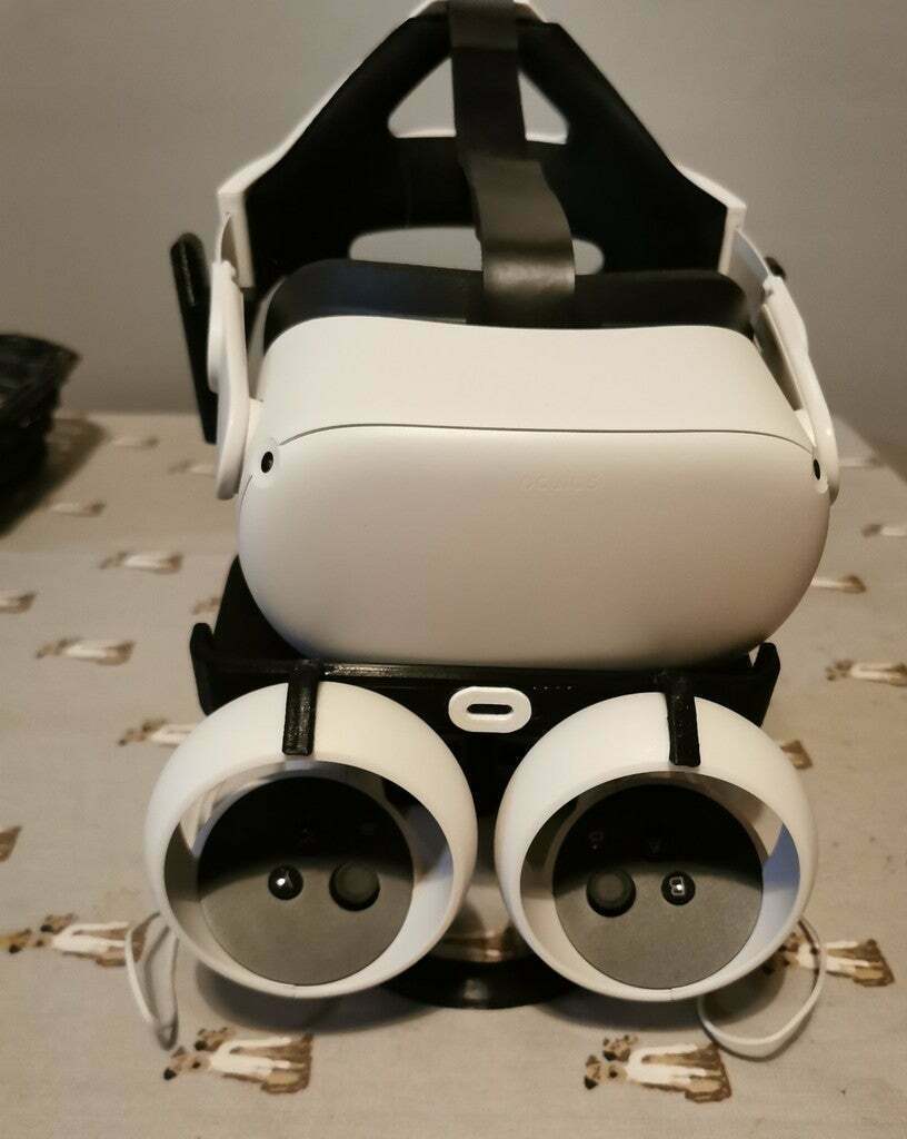 Free STL file Oculus quest 2 stand extension 🎮・3D print design to ...