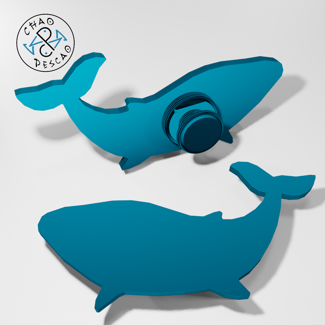 STL file Croc's Wale Charm・3D printing model to download・Cults