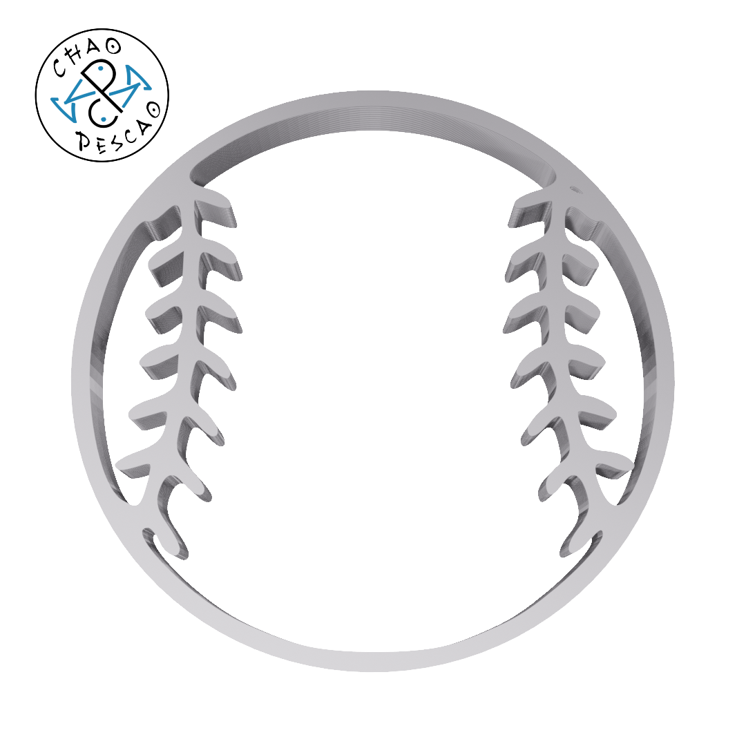 STL file Baseball - Sports - Cookie Cutter - Fondant - Polymer Clay・3D ...