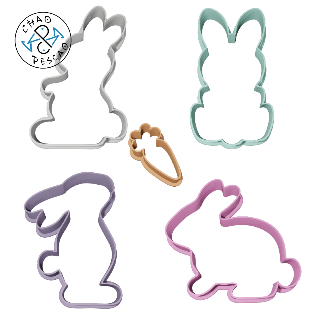 Chocolate Bunny Silhouette