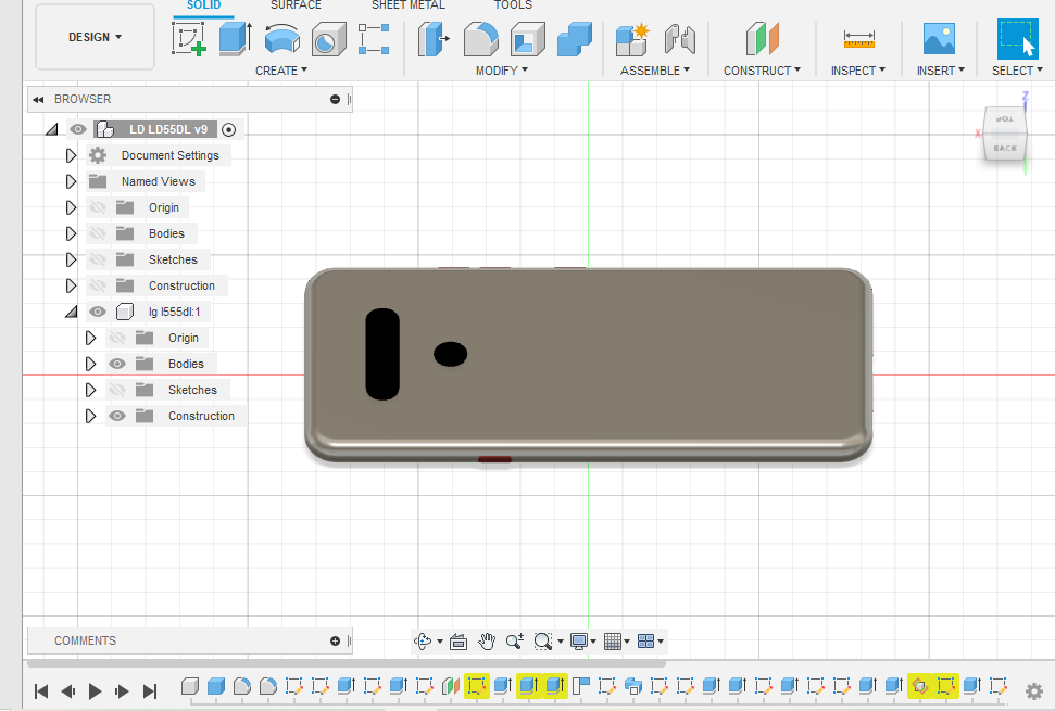 Archivo STL Teléfono LG l555DL・Modelo imprimible en 3D para descargar・Cults