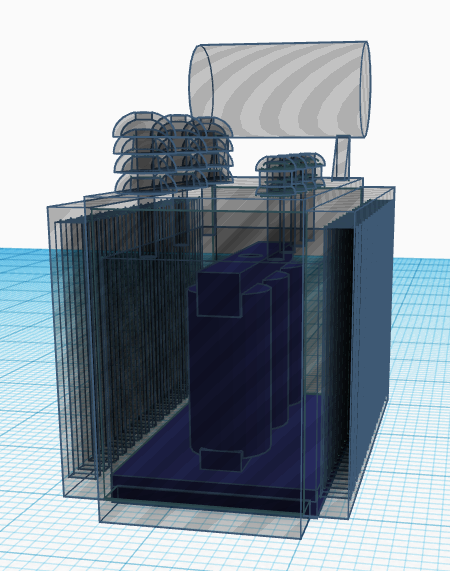 STL file power transformer / power transformer・Model to download and 3D ...