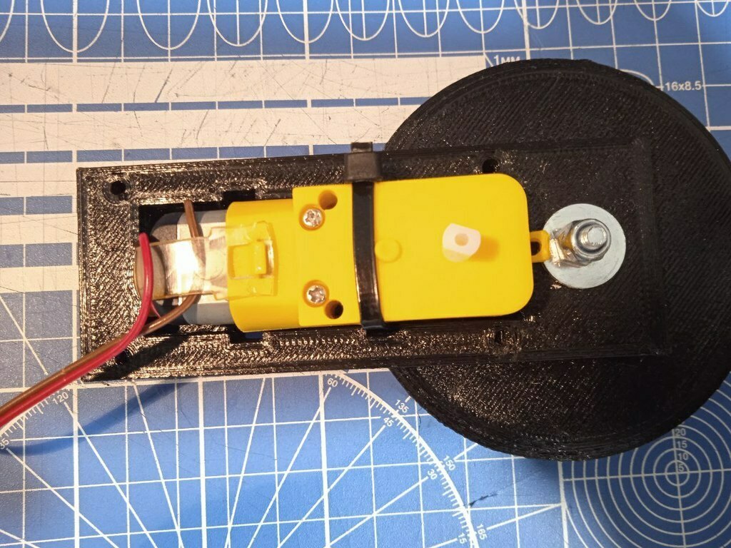 Free 3D file gearbox with wheel for TT motor 🛞・3D printer design to ...