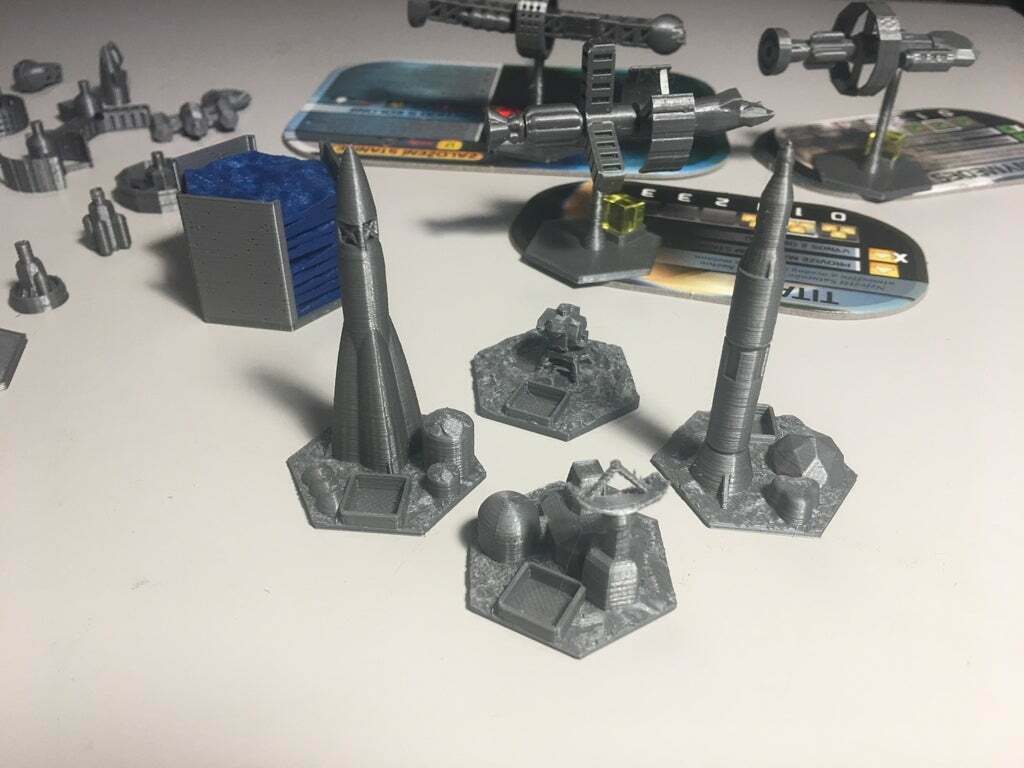 Archivo STL gratis Terraforming Mars - set completo 🎲・Plan de impresión ...