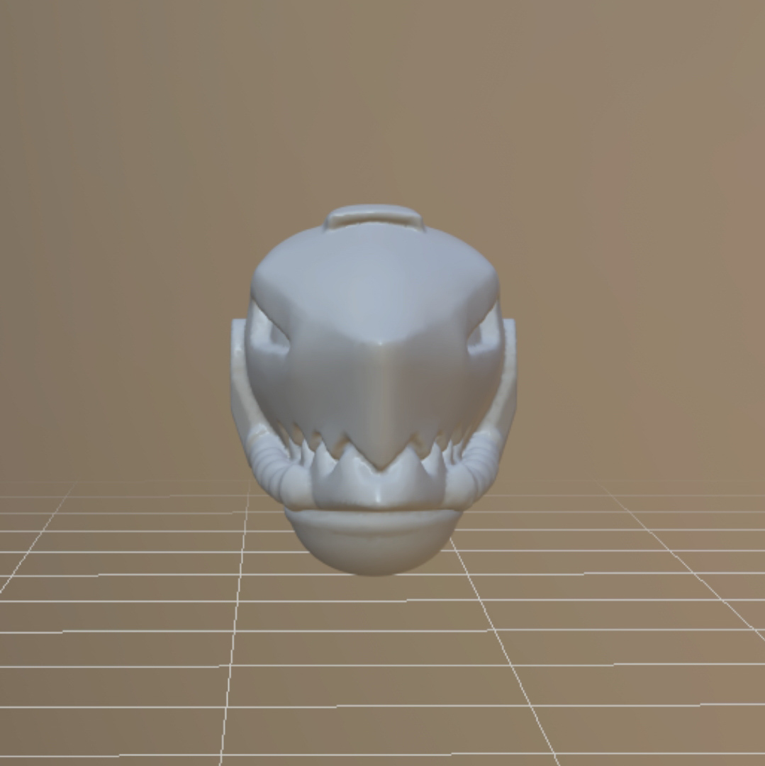Free STL file Space Shark Helmet 🛰・3D printer design to download・Cults