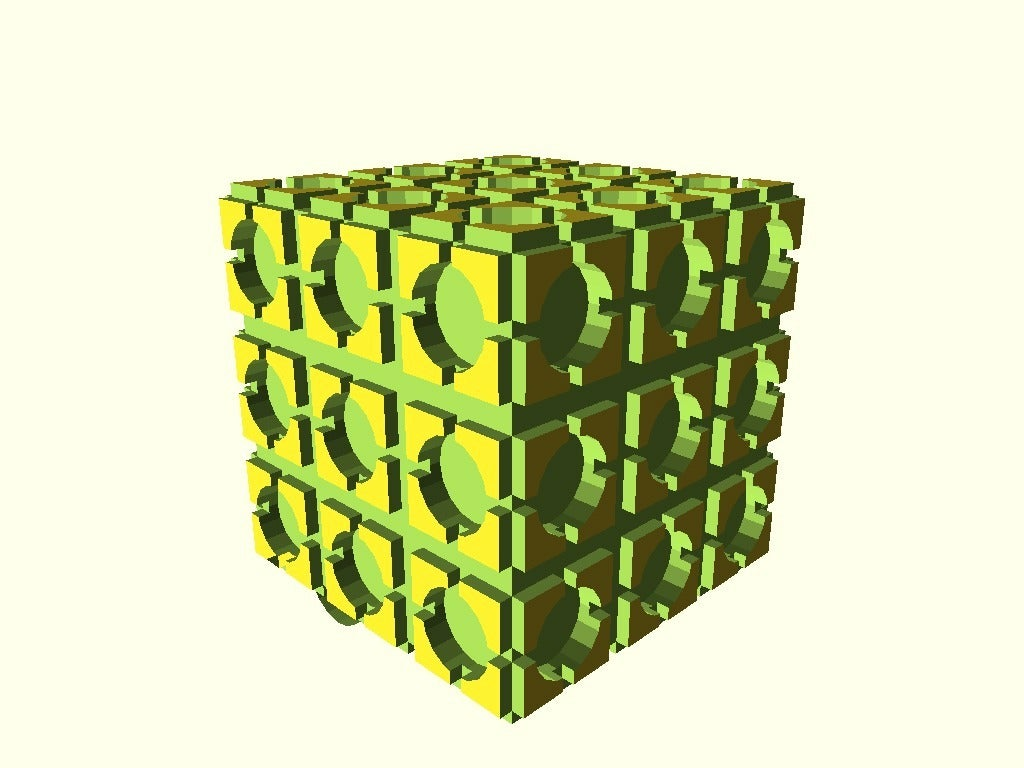 Free STL file Duplo Any Direction Cube 🏗・3D print model to download・Cults