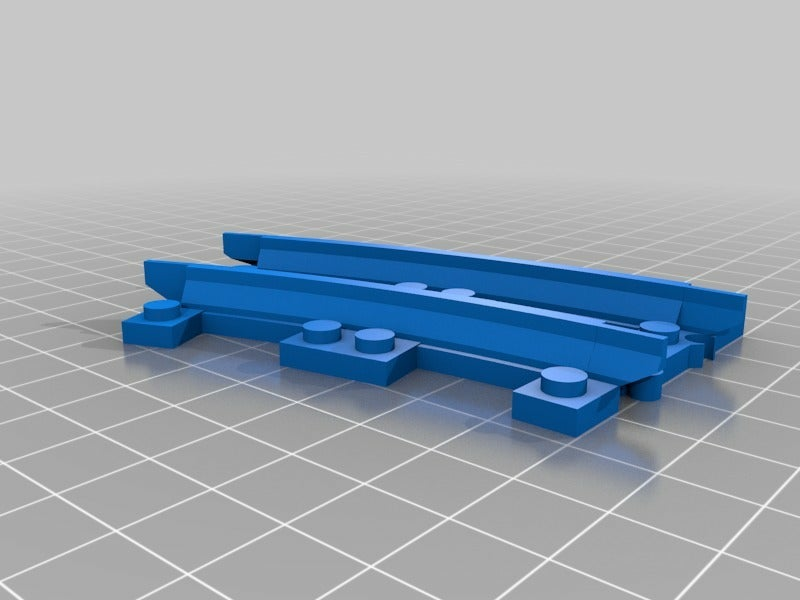 Free STL file Lego Narrow Gauge Track 🏗・3D printable object to download ...
