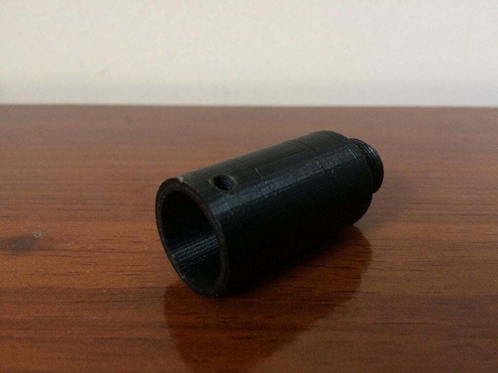 Free STL file Airsoft SVD Silencer Adapter 🔫・3D print object to ...