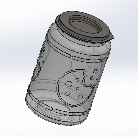 Free STL file Cookie Jar・3D printable design to download・Cults