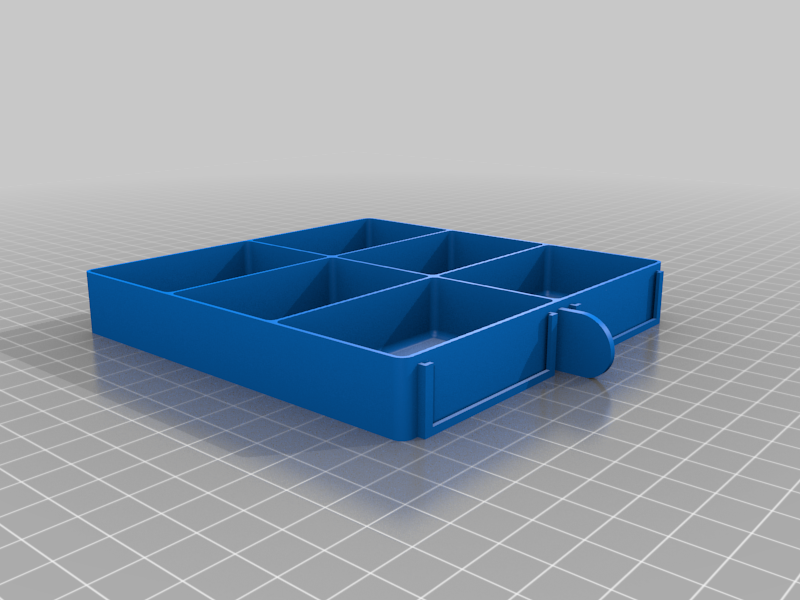 Free STL file Small items organizer drawer 3x3 and 3x2・Model to ...