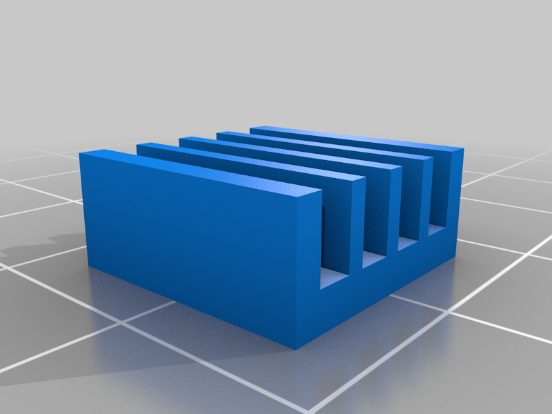 Free STL file Raspberry Pi heat sinks 🧞‍♂️・3D printable model to ...