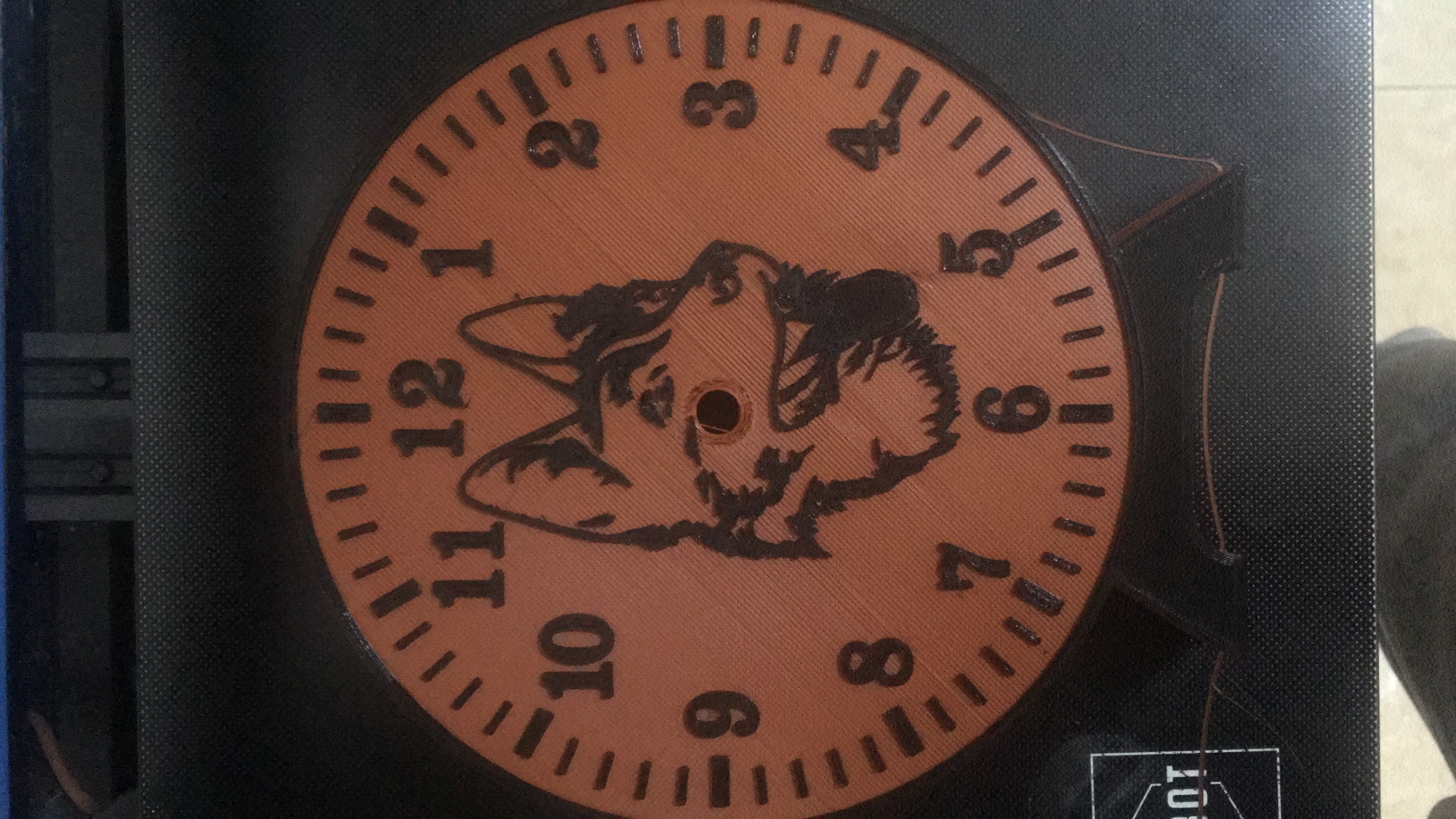 Archivo STL gratis Reloj Pastor Alemán・Modelo para descargar y imprimir ...