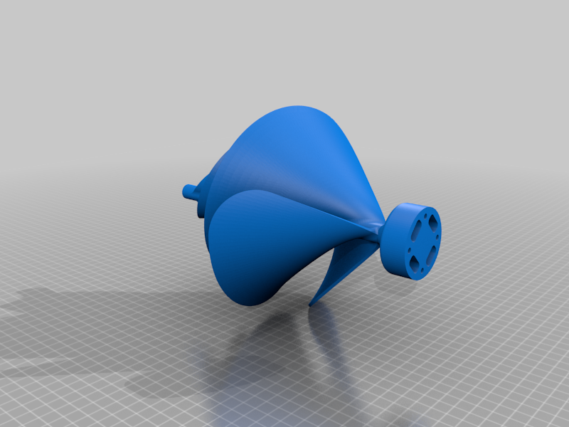 Free STL file turbine with halbach motor linkage・Object to download and ...