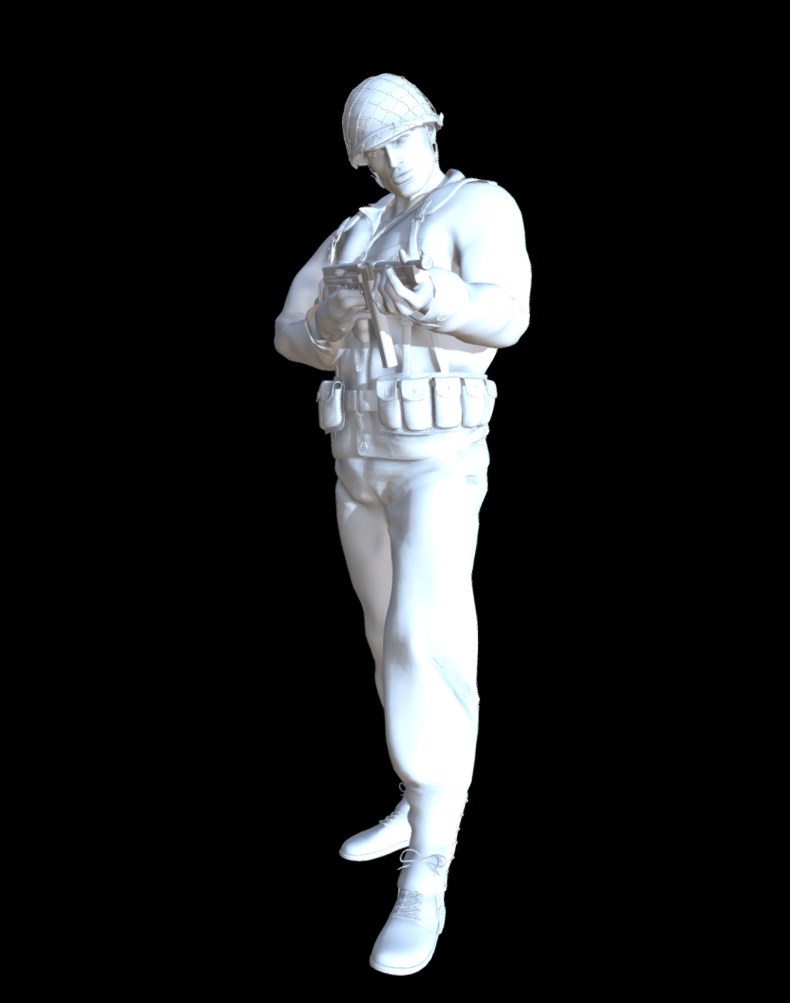STL file Soldier US Army・3D printer model to download・Cults
