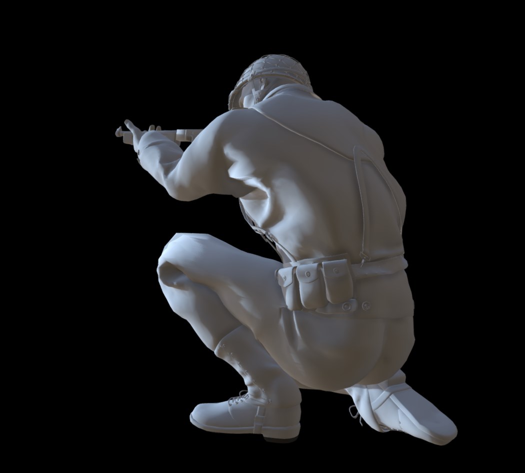 STL file Soldier US Army・3D printer model to download・Cults
