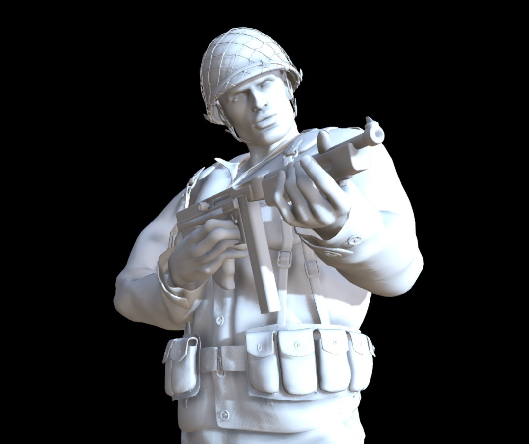 STL file Soldier US Army・3D printer model to download・Cults