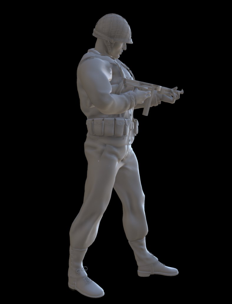 STL file Soldier US Army・3D printer model to download・Cults