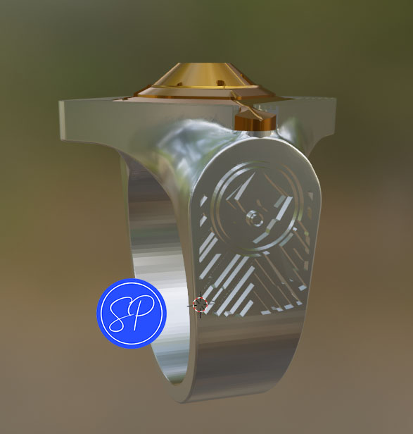 STL file Vault of Glass Raid Ring・Model to download and 3D print・Cults