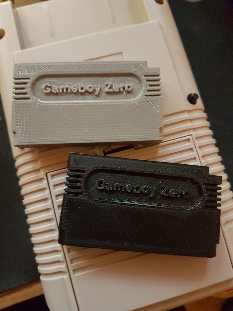 Free 3D file GameBoy Zero Dummy Cartridge・3D printing idea to download・Cults